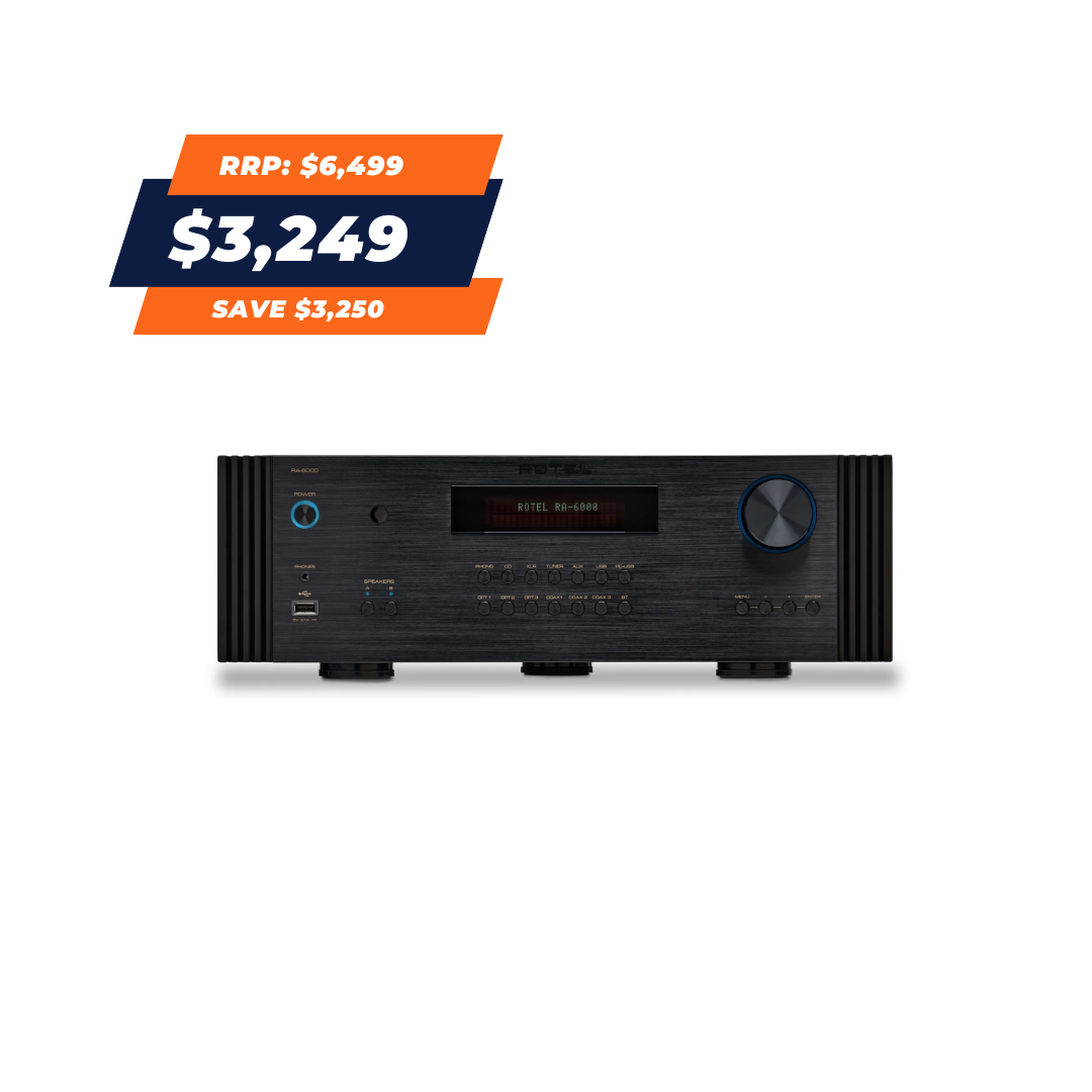 Rotel Diamond Series RA-6000 Integrated Amplifier – Brisbane HiFi